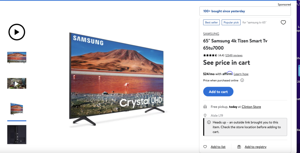 Samsung TV (In Boxes) - Bulkk