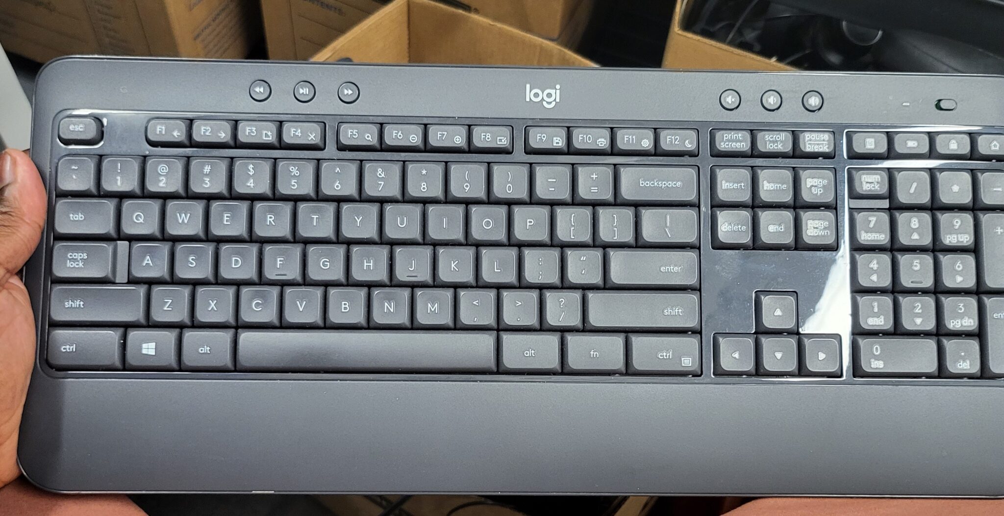 (Used) Logitech K540 Keyboard - Bulkk